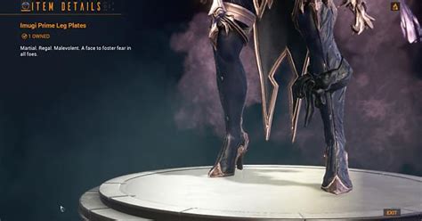 Warframe Luas Prey Armor Visual Bug Album On Imgur