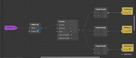 Javascript Object Tap Patch Spark Ar Facebook Stack Overflow