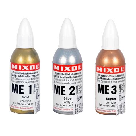 Mixol Me Metallic Tints The Compleat Sculptor Inc