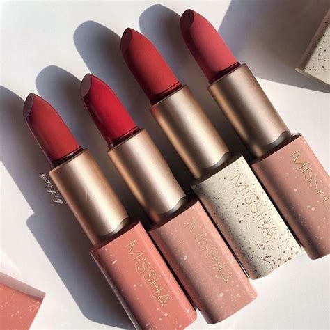 Beautiful Aesthetic Red Color Lipsticksreddish Maroon Lipstickmake Up