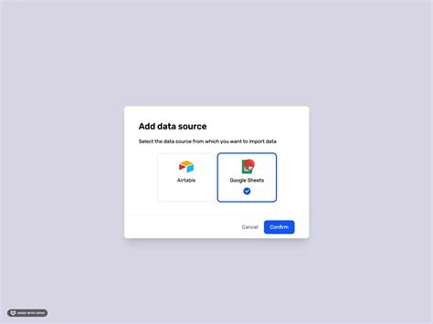 Select Data To Visualize From Google Sheets Superchart