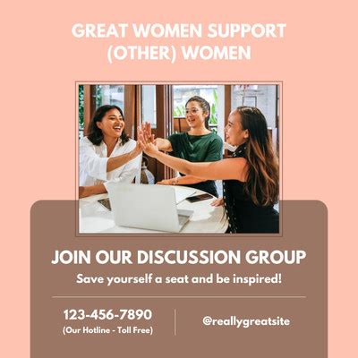 Free And Customizable Group Templates