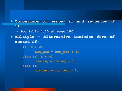 chapter 5 selection structures if and switch statements ppt download