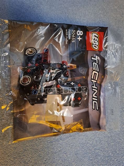 LEGO Technic WÓZEK WIDŁOWY Z PALETĄ 30655 | Warszawa | Kup teraz na ...