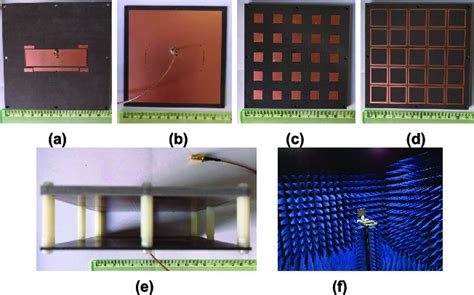 Photographs And Test Procedures Of The Antenna Prototype A The Upper