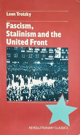 Fascism Stalinism And The United Front By Leon Trotsky