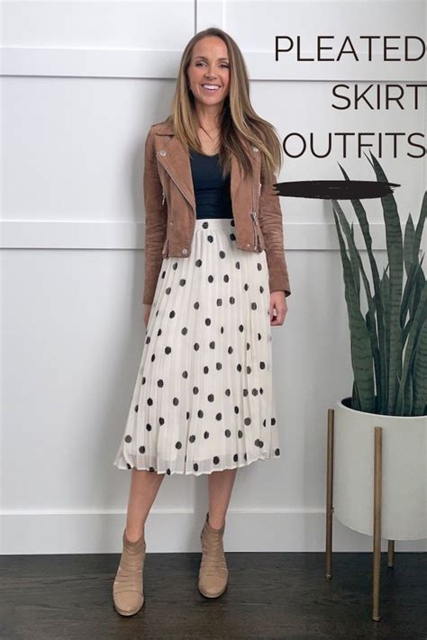 Pleated Skirt Outfit 4 Skirts 8 Outfits Merricks Art Fashion