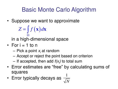 Ppt The Monte Carlo Method Powerpoint Presentation Free Download Ppt The Monte Carlo Method Powerpoint Presentation Free Download