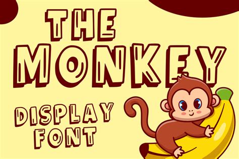 The Monkey Font FREE Download Similar Fonts FontGet