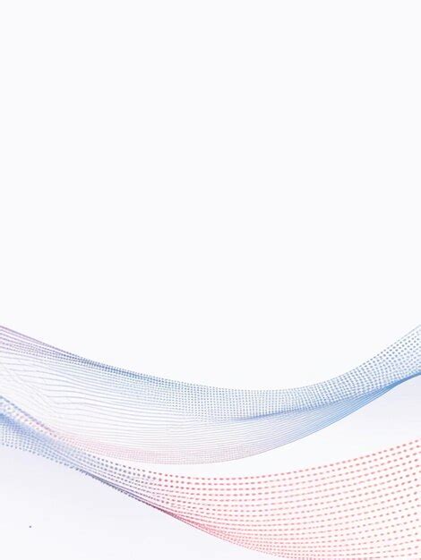 Poster With Gradients And Waves Abstract Background Word Document Border Page Design Premium