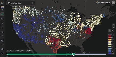 Analyzing Lmps With A Nodal Price Map