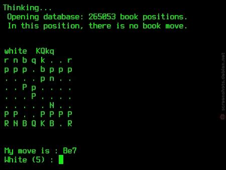 GNU Chess ArchiveGame