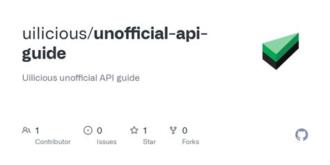Github Uiliciousunofficial Api Guide Uilicious Unofficial Api Guide