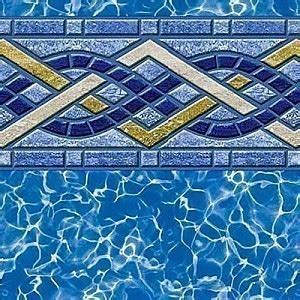27 Round Blue Prism Esther Williams Bead Swimming Pool Liner