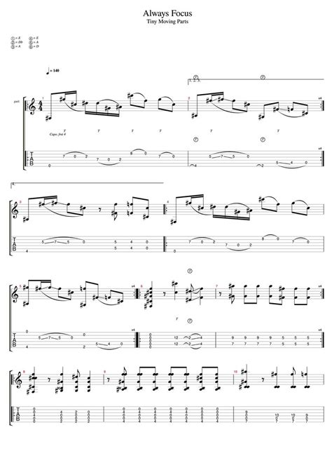 Always Focused Tab Tiny Moving Parts