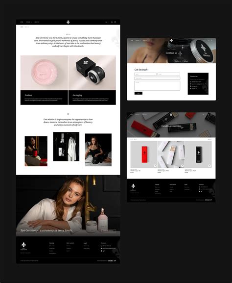 E Commerce Shopify Uiux Design Beauty And Spa Behance