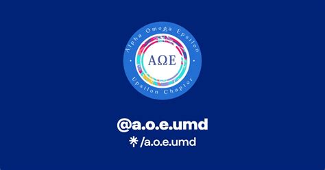 A O E Umd Instagram Tiktok Linktree