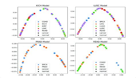 t sne embeddings of the trained models mentioned in the title of