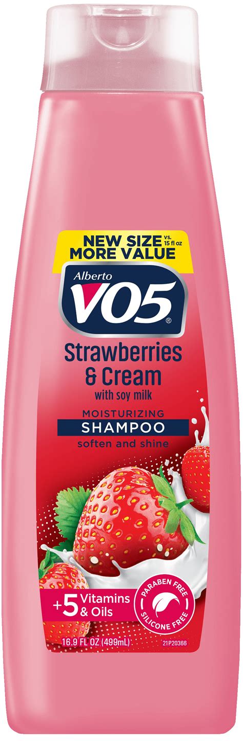 Alberto Vo5 Strawberries And Cream Nourishing Shampoo With Soy Milk