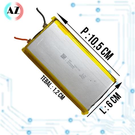 Jual Baterai Polymaire Mah Volt Harga Perpcs Full Charger Shopee Indonesia