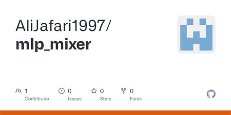 Github Alijafari Mlp Mixer