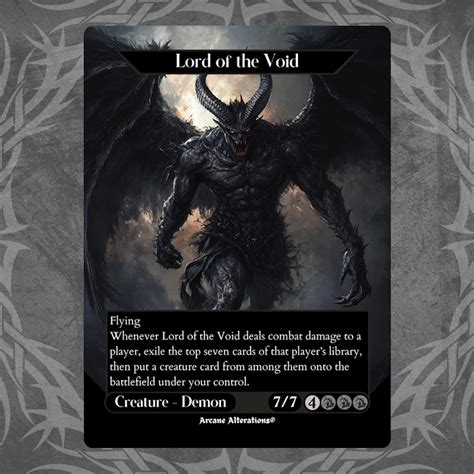 The Void Lord Etsy