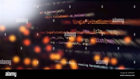 Source Code Photo Technology Background Stock Photo Alamy