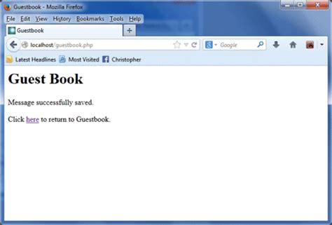 A Simple Database Application
