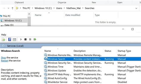 What Is Searches In My Users Folder Can I Delete These Files Windows 10 Forums