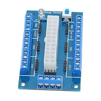 DC Power Supply Breakout Board Module Multiple Output Modes Pin LED Indicator Light Power