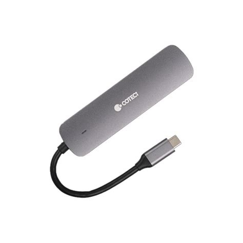 COTECi 6 In 1 USB C HUB Multiport Adapter Price In Bangladesh