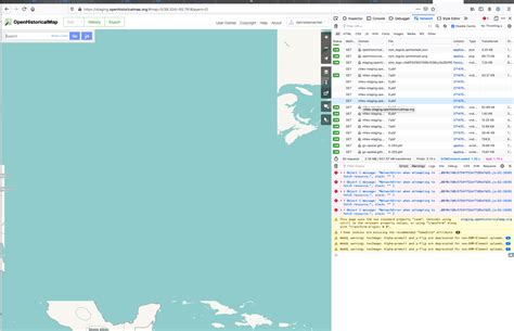 Map Viewport Crashes Due To Very Slow And Failed Tiles Issue OpenHistoricalMap Issues