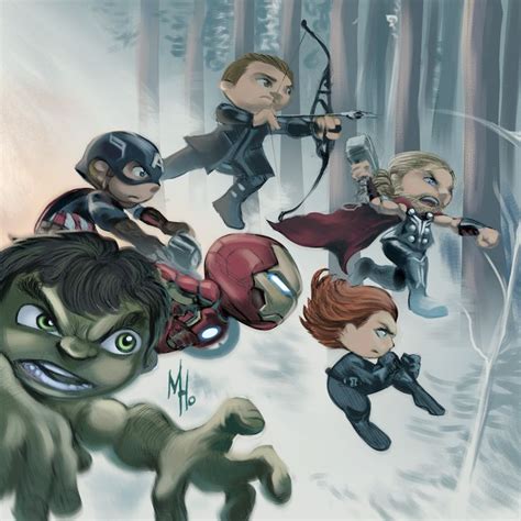 Mini Avengers Cerebroxmini Mini Size Heroes