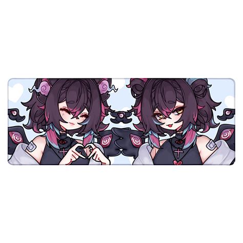 Smitten Seraph Seeing Double Xl Mousepad Uwu Market