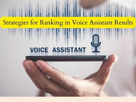 Strategies For Ranking In Voice Assistant Results Earn Rupees Online