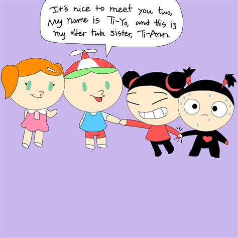 The Tomato Twins Meet Pucca And Garu By Rocketspruggs On Deviantart