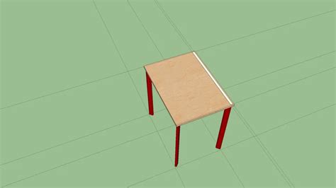 Classroom Desk 3d Warehouse