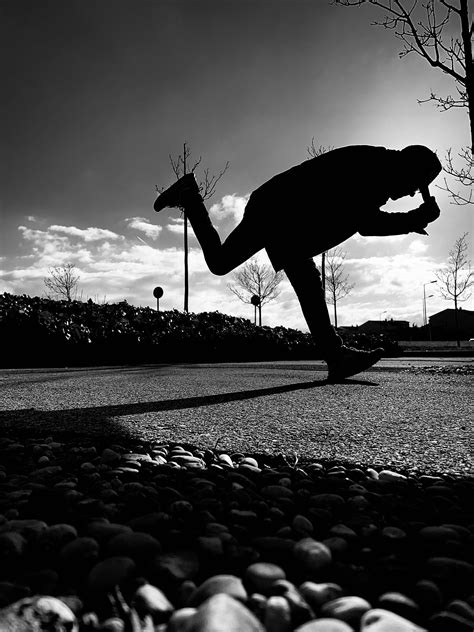 Dark Human Shadow In The Sky Photos Download The Best Free Dark Human