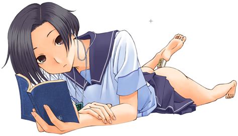 Rule 34 1girls Ambiguous Penetration Anal Masturbation Ass Barefoot Black Hair Bob Cut Book