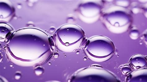 Mesmerizing Violet Bubble Texture Abstract Art Background Sphere Bubble Bubble Texture