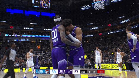 Sport Basketball  By Utah Jazz Find And Share On Giphy