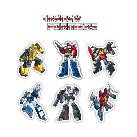 The Transformers Sticker Bundle