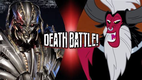 Death Battle Megatron Vs Tirek By Theroseflower On Deviantart