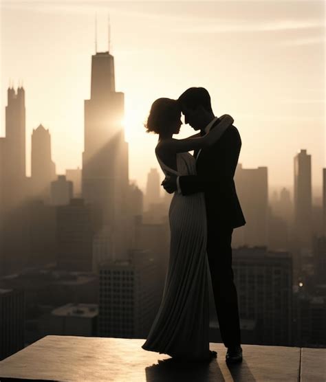 Premium Photo Romance Woman Man Sunset Happy Silhouette Love Female Romantic Couple Sky Beauty