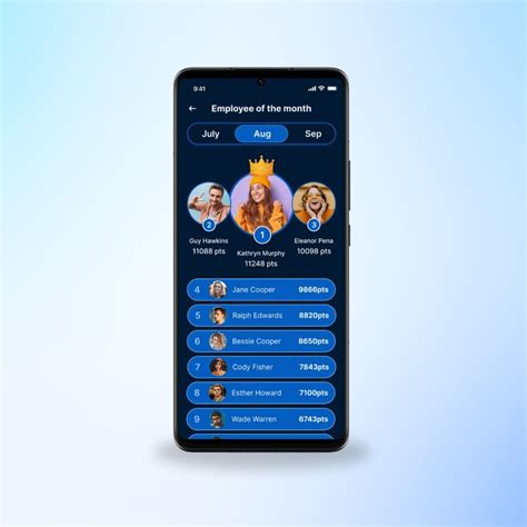 Leaderboard Mobile Ui Design Daily Ui 019 By Raunak On Dribbble