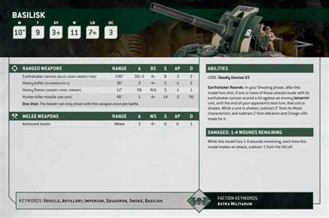 Warhammer 40k Basilisk Warhammer 40k Basilisk