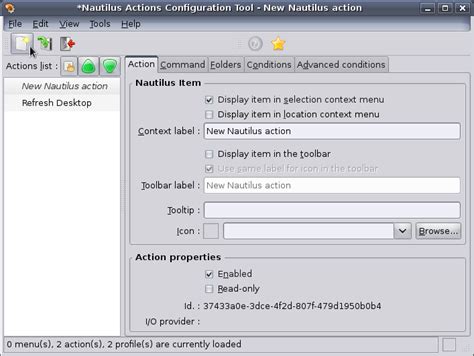 Net Works By Gnu Linux Right Click Refresh Desktop In Debianubuntu