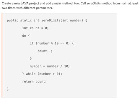 Solved Problem 1 Explain What This Method Is Doing To Use