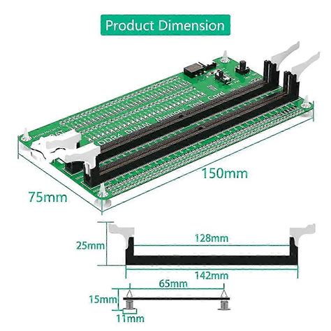 Ddr4 Memory Tester With Long Latch Desktop Computer Ddr4 Memory Test Card With Led Indicators