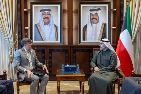 Kuna Kuwait Deputy Fm Receives Ukraine Amb